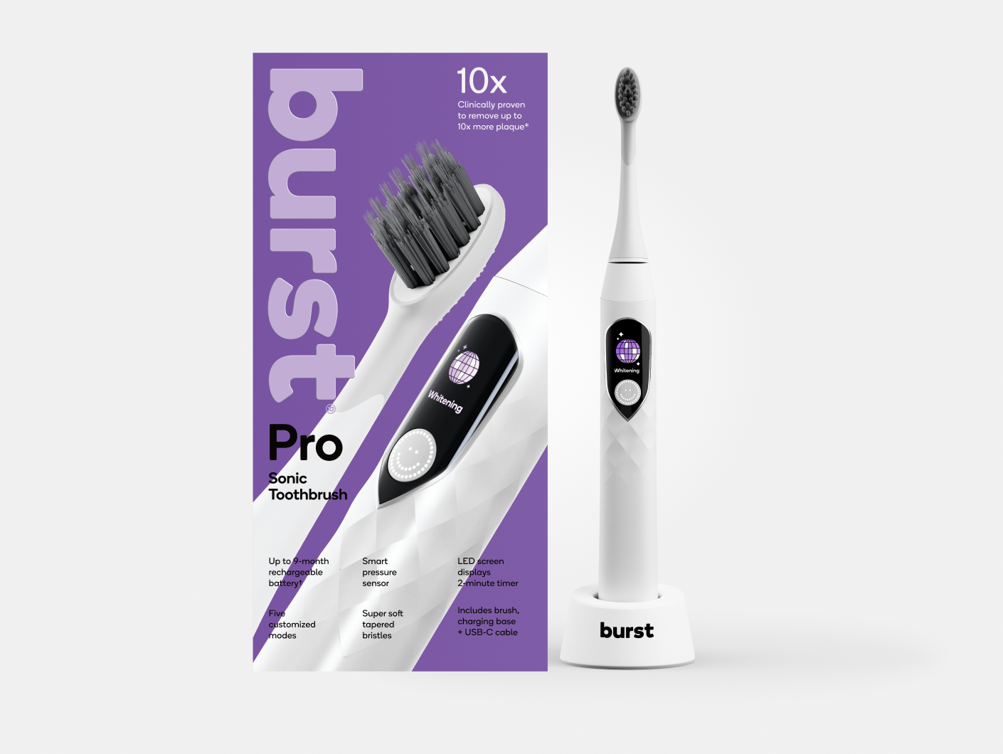 BURST Pro Toothbrush | Ultra-advanced Sonic Toothbrush