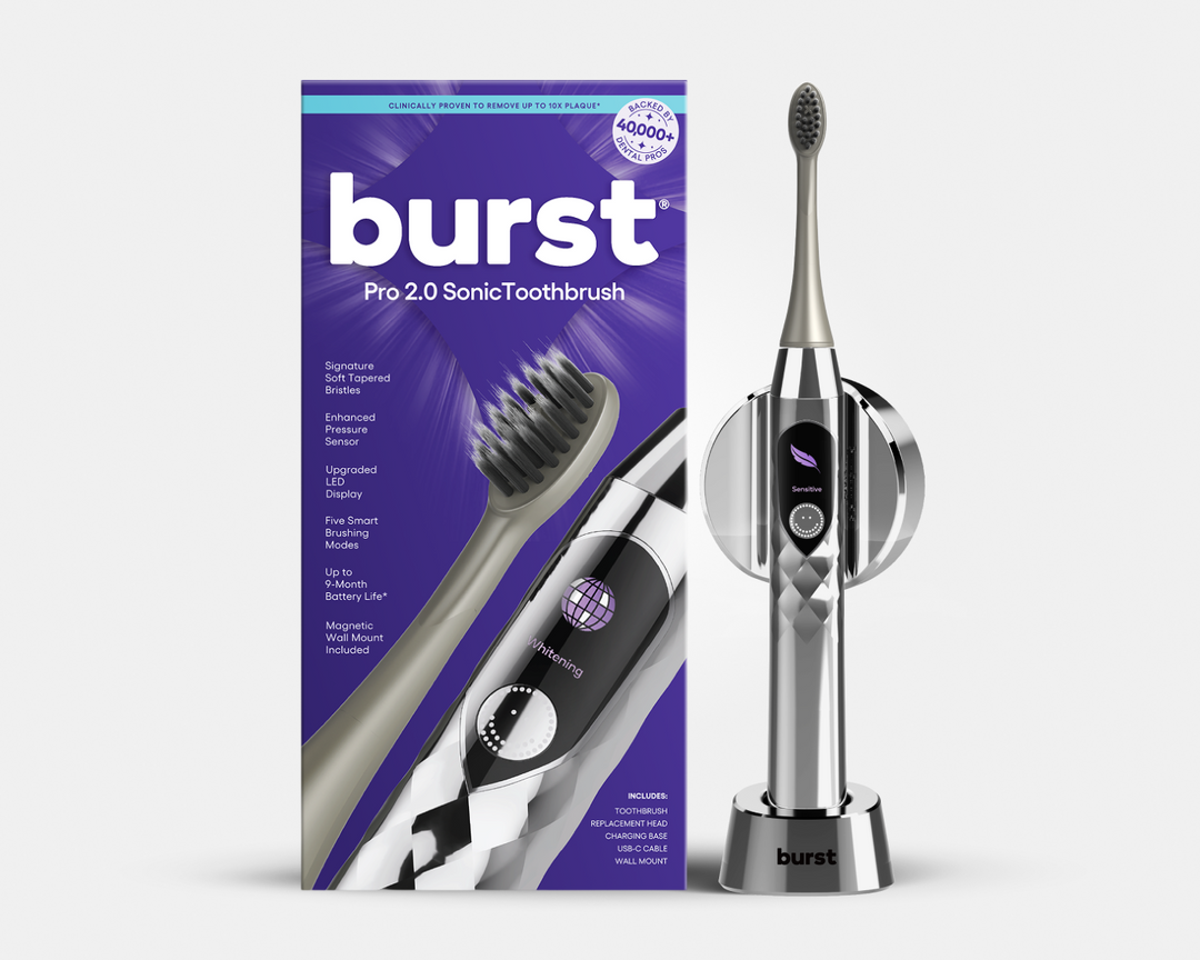 Sonic Toothbrush for a Professional, Dentist-Clean Feeling