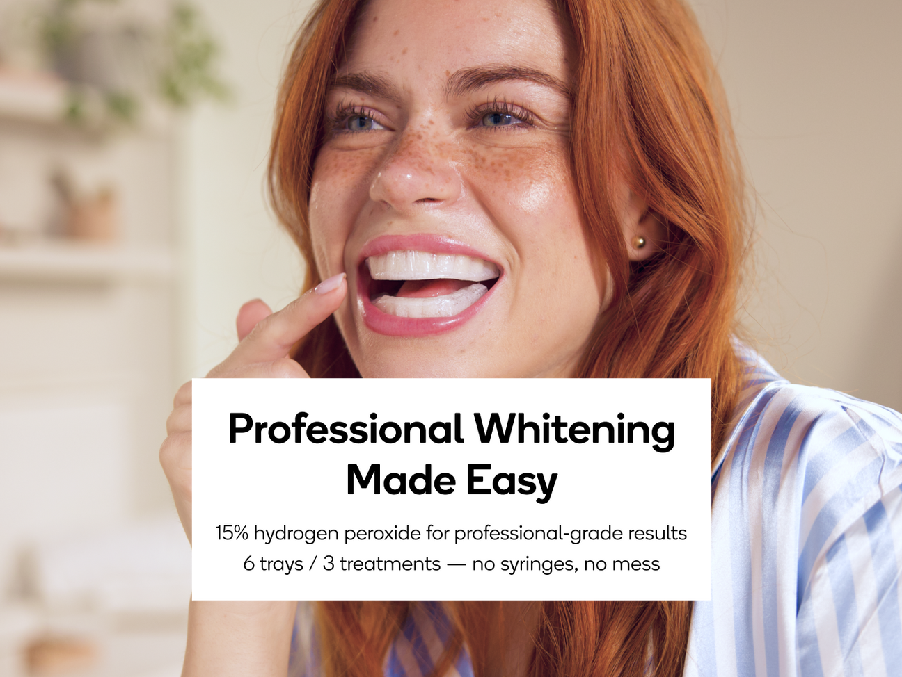 Whitening Trays for Professional-Grade At-Home Results