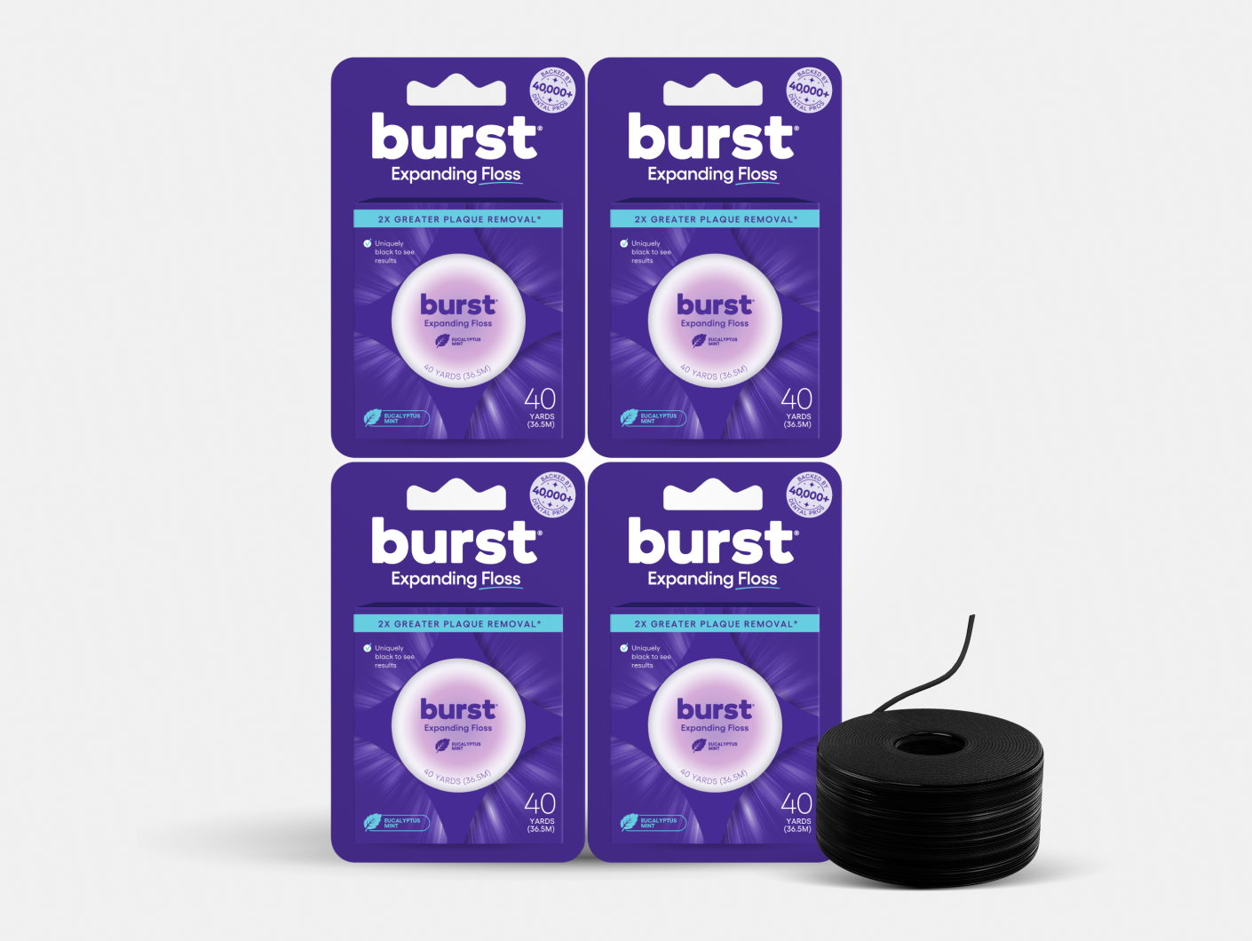 Floss for Deep Cleaning, Plaque & Stain Removal