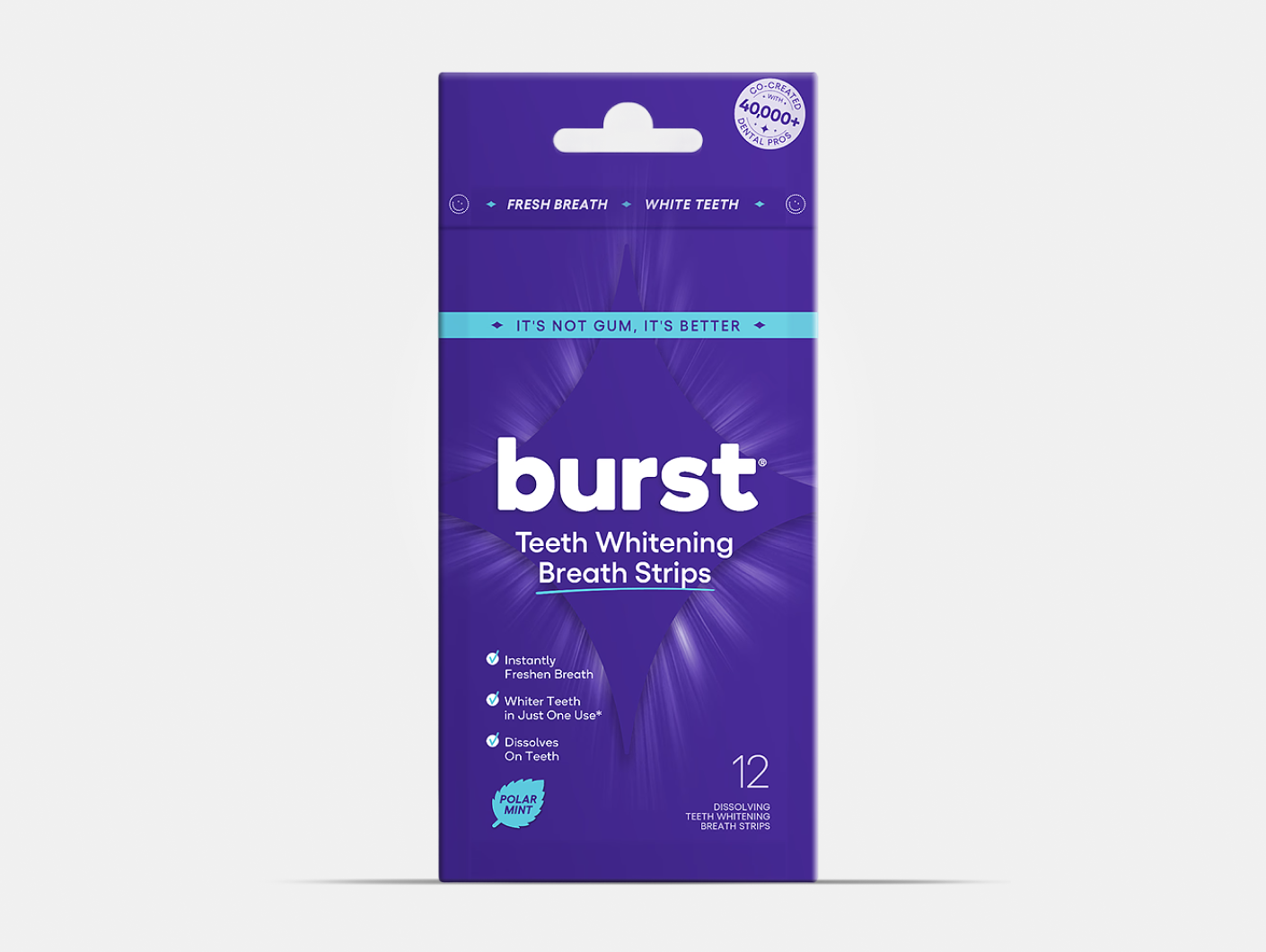 Breath Strips That Freshen and Whiten Your Teeth Instantly