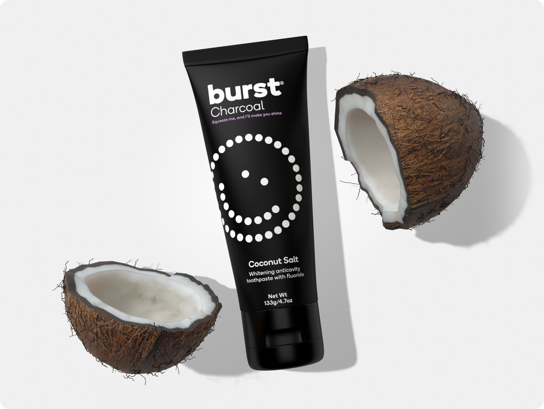 Charcoal Toothpaste for Stain Removal and Fresh Breath